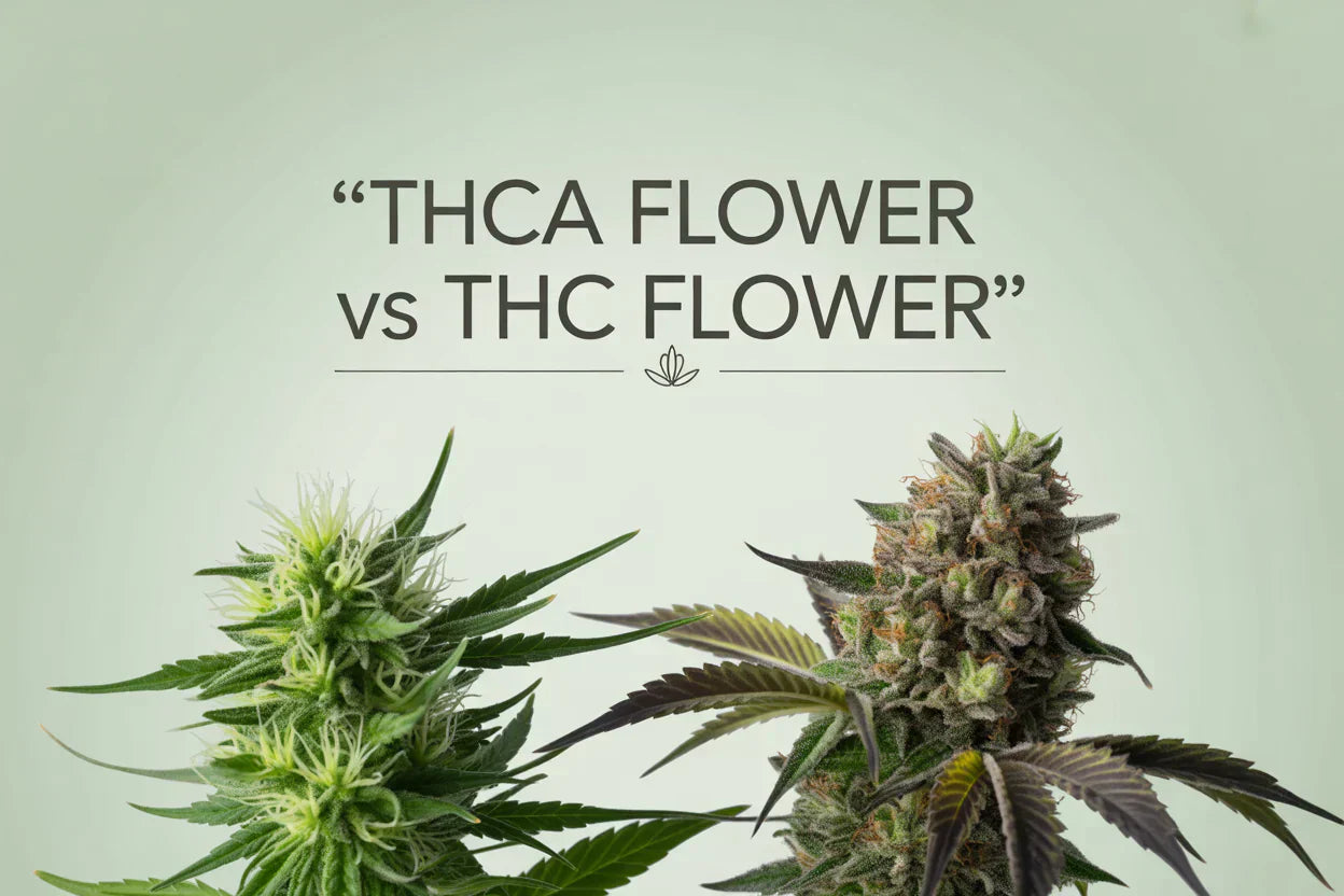 THCa Flower vs THC Flower: 7 Difference Between THCa & THC Flower