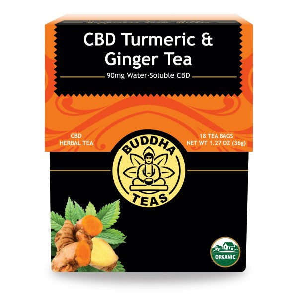 CBD Turmeric & Ginger Tea | Hemp Hop